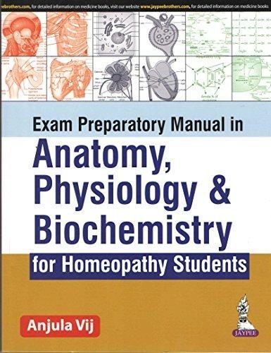 Exam Preparatory Manual in Anatomy, Physiology & Biochemistry for ...