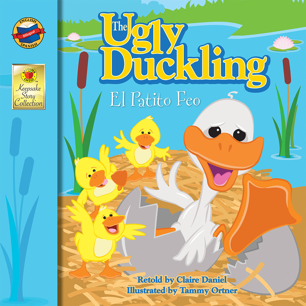 El Patito Feo (The Ugly Duckling), Bilingual Children’s Book Spanish/English, Guided Reading ...