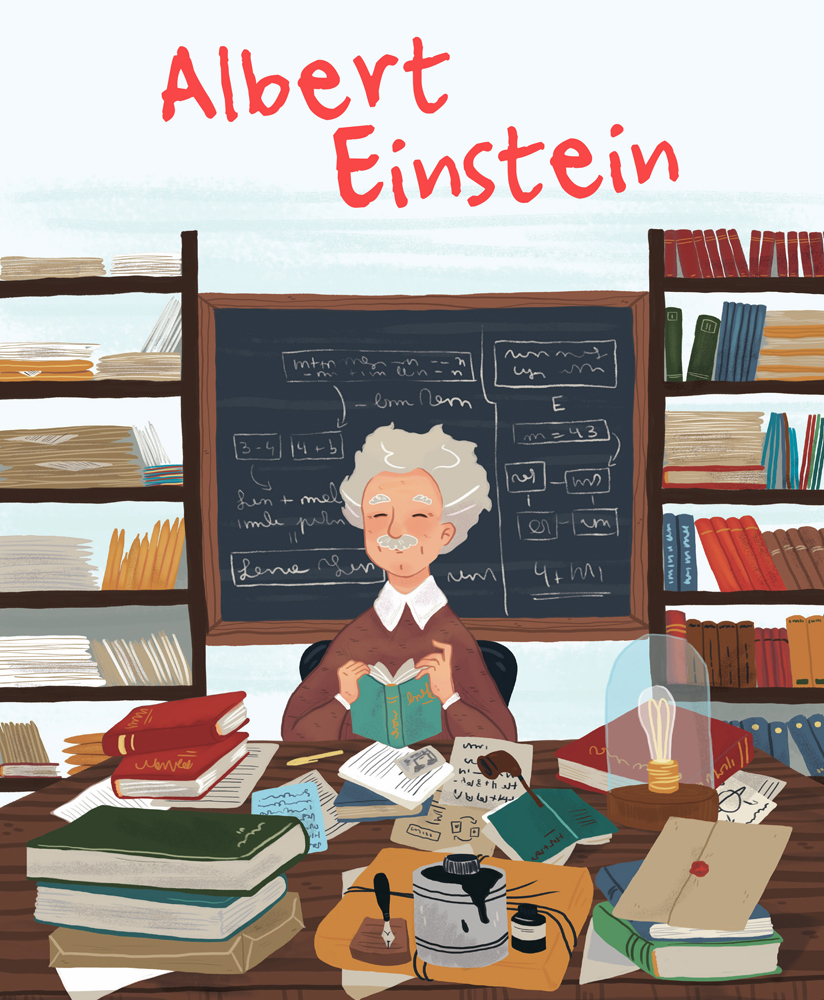 Albert Einstein (Genius Series: Illustrated Biographies) by Jane Kent ...
