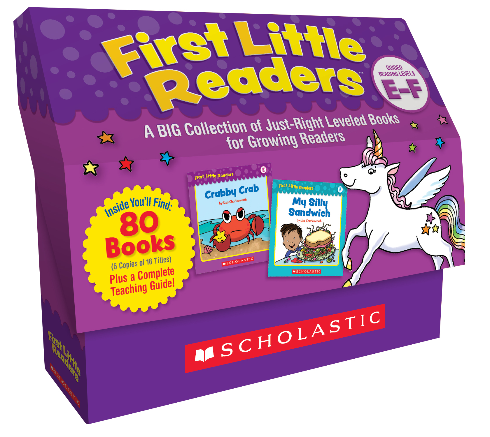 Scholastic First Little Readers, Set of 80 Books, Level E to F by Liza ...