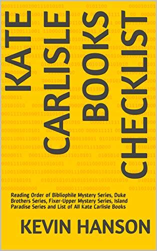 Kate Carlisle Books Checklist: Reading Order of Bibliophile Mystery ...