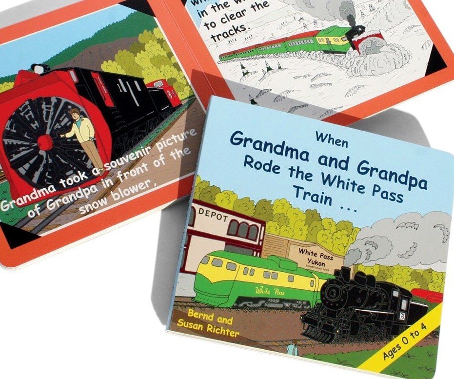 When Grandma And Grandpa Rode The White Pass Train by Bernd & Susan ...