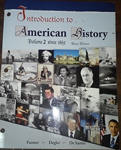 INTRO.TO AMERICAN HIST.V.II(LL) by Brian R. Farmer | Goodreads
