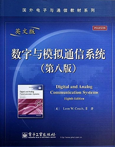 Digital And Analog Communication Systems 8th Edition By Leon W Couch
