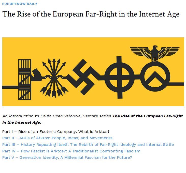 The Rise of the European Far-Right in the Internet Age by Louie Dean ...