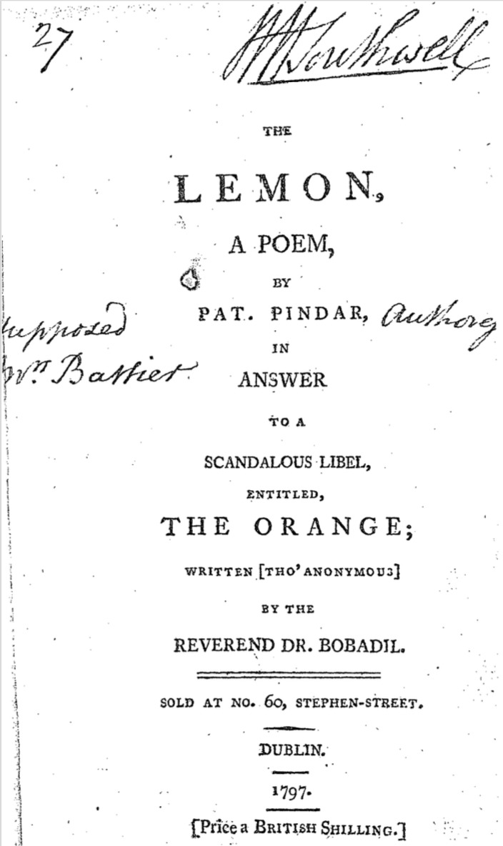 The Lemon, A Poem by Henrietta Battier | Goodreads