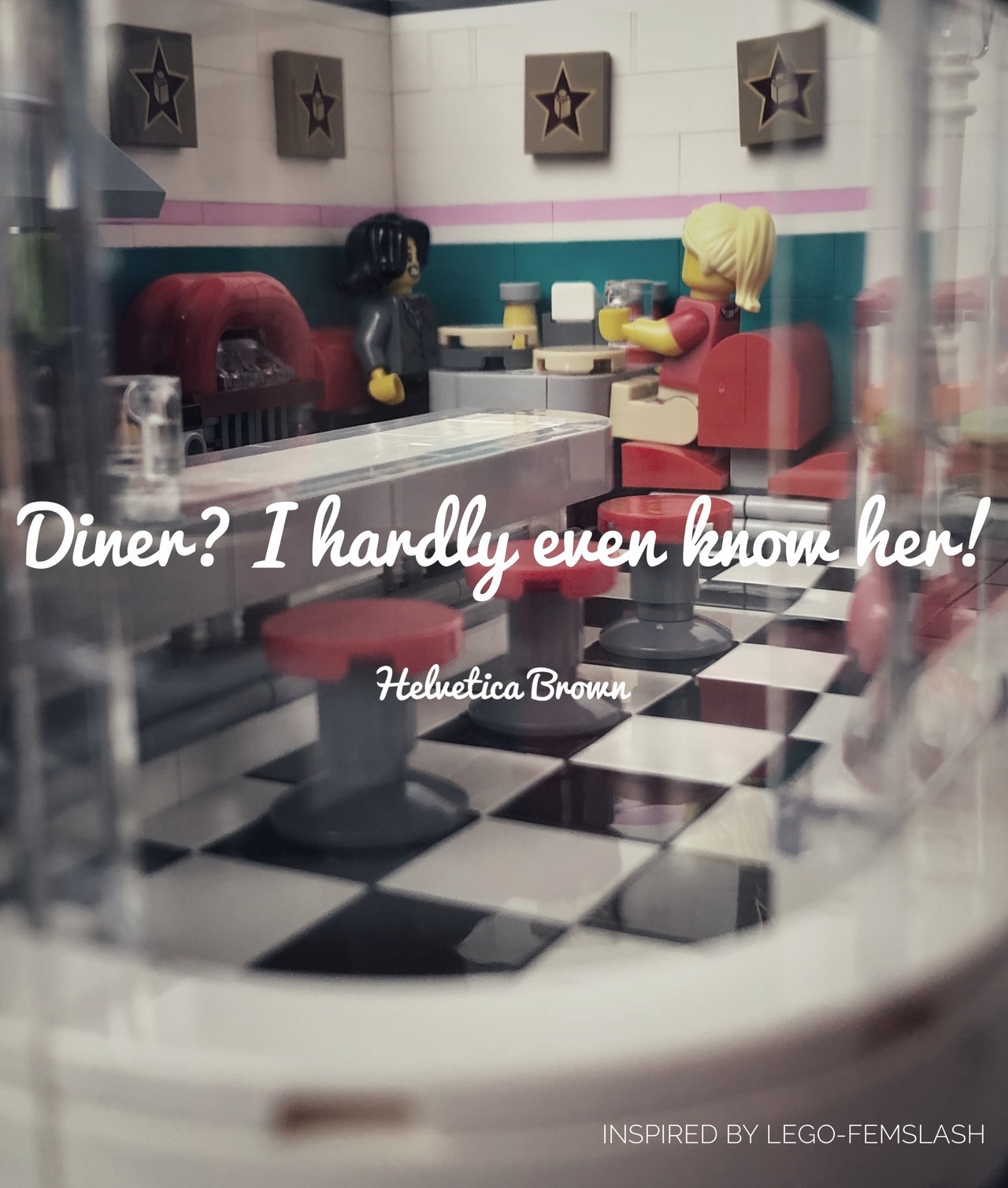 Diner? I Hardly Even Know Her! by HelveticaBrown | Goodreads