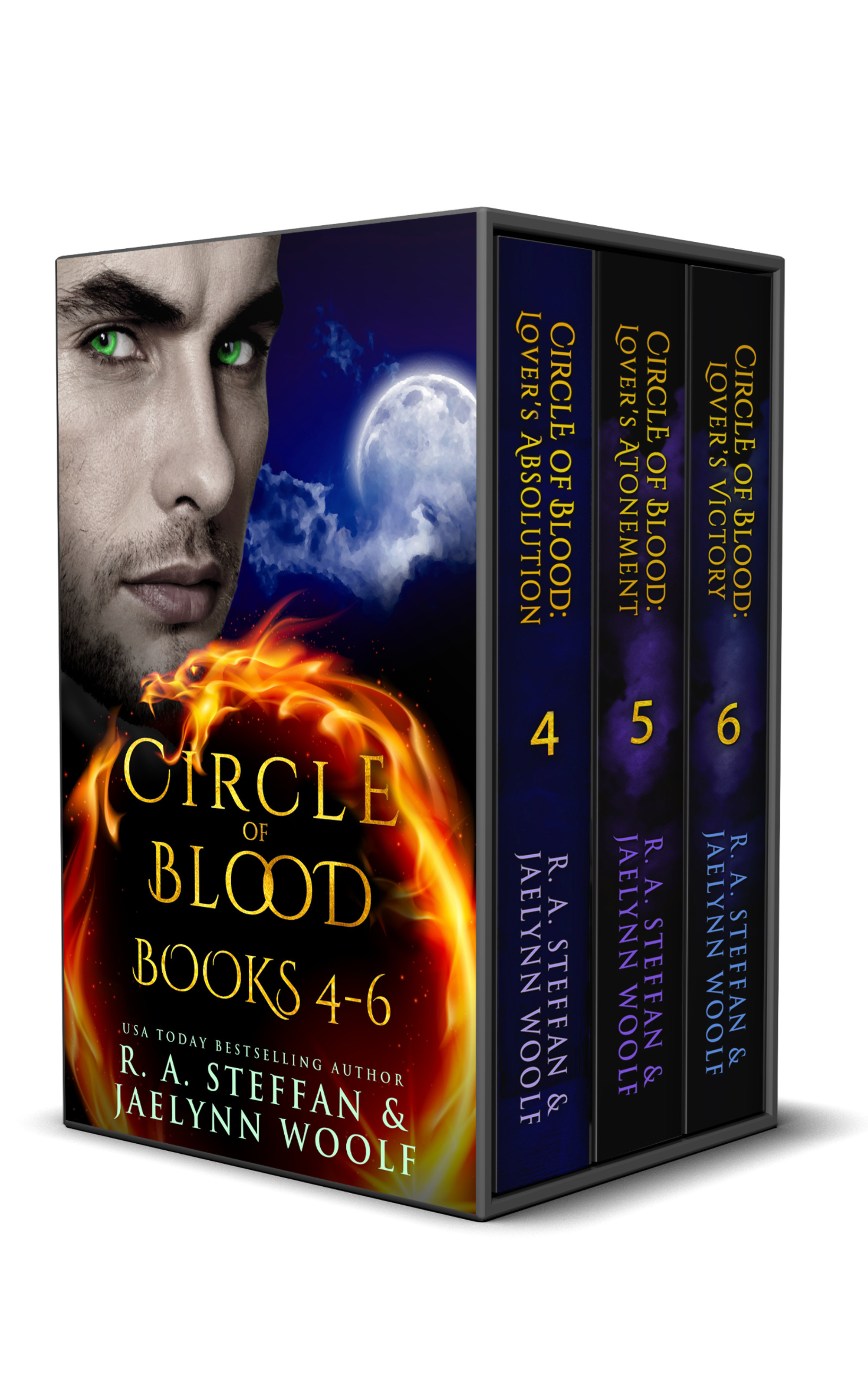 Circle of Blood: Books 4-6 (Circle of Blood #4-6) by R.A. Steffan ...