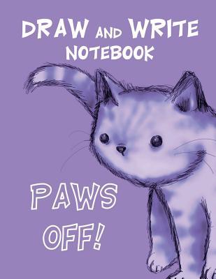 Draw and Write Notebook Cat Journal: Purple Creative Writing & Drawing ...