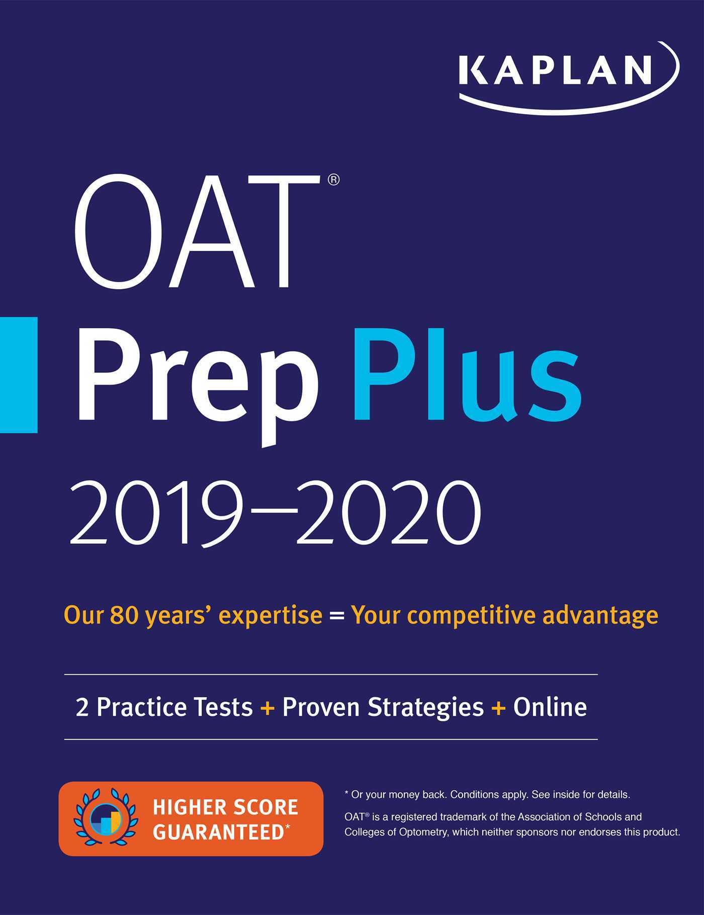 OAT Prep Plus 2019-2020 by Kaplan Test Prep | Goodreads