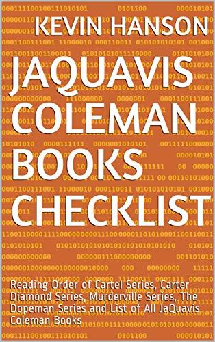 JaQuavis Coleman Books Checklist: Reading Order of Cartel Series ...