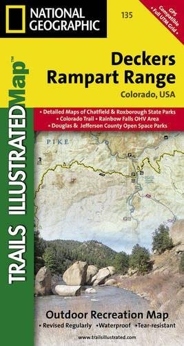 Deckers, Rampart Range Map by National Geographic Maps | Goodreads
