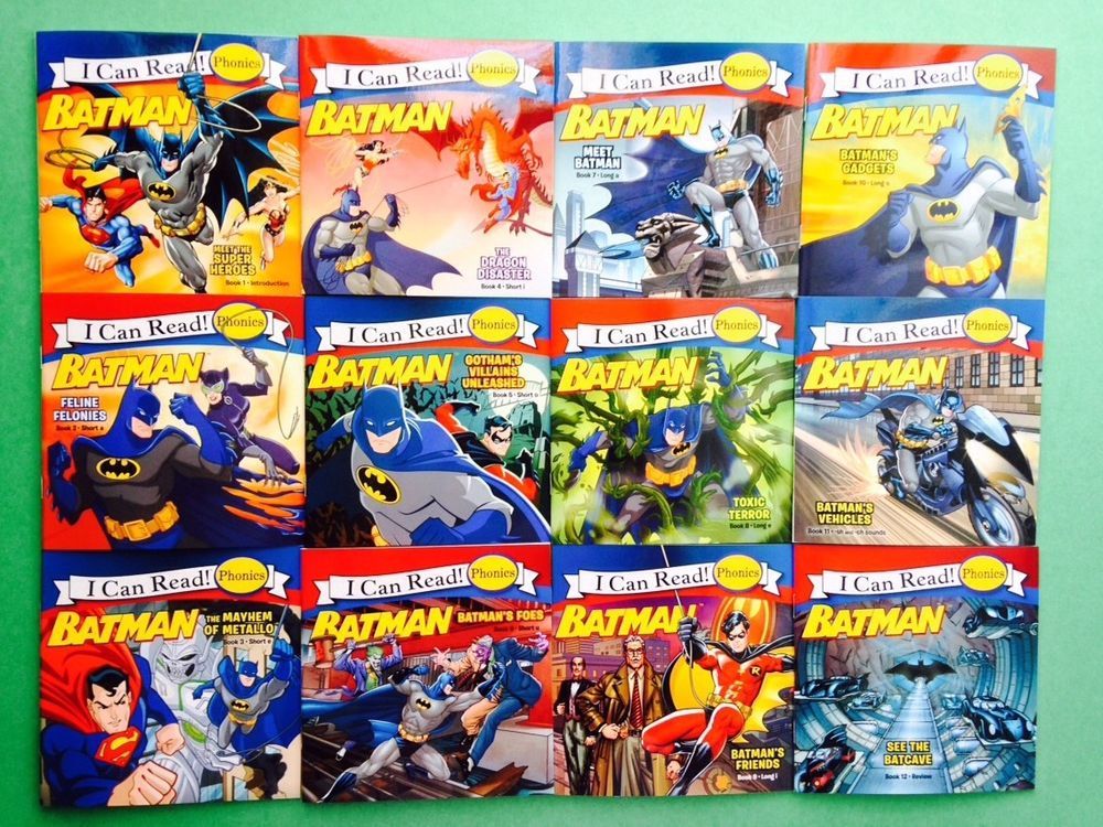 Meet the Super Heroes (BATMAN: Phonics Fun Book #1) by Lucy Rosen ...