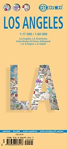 Laminated Los Angeles Map by Borch (English Edition) by Borch | Goodreads