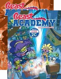 AoPS 2-Book Set : Art of Problem Solving Beast Academy 2C Guide and ...