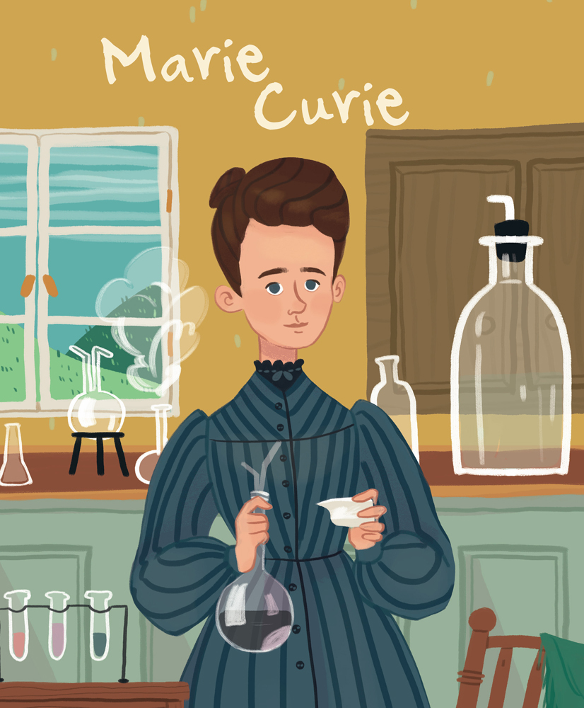 Marie Curie (Genius Series: Illustrated Biographies) by Jane Kent ...