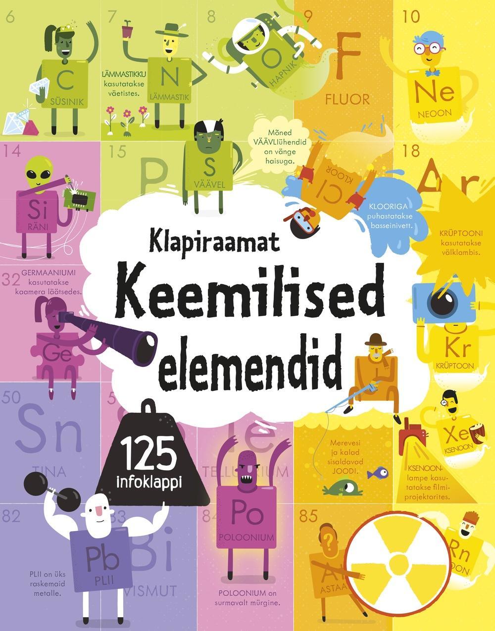 Keemilised elemendid. Klapiraamat by Alice James | Goodreads