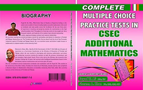 Complete Multiple Choice Practice Tests in CSEC Additional Mathematics ...