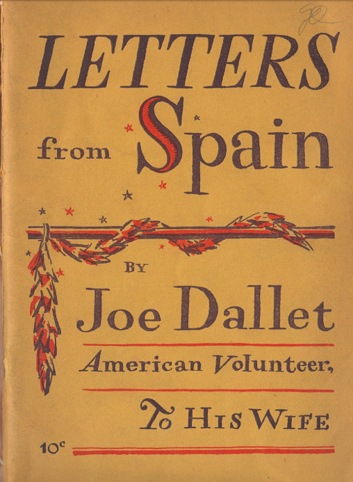 Letters from Spain by Joe Dallet | Goodreads