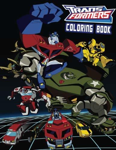 TRANSFORMERS Coloring Book: Activity Book for Kids and Adults - 40 ...