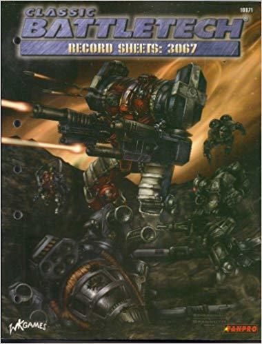 Battletech Record Sheets 3067 by Klaus Scherwinski | Goodreads