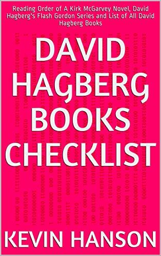 David Hagberg Books Checklist: Reading Order of A Kirk McGarvey Novel, David Hagberg's Flash ...