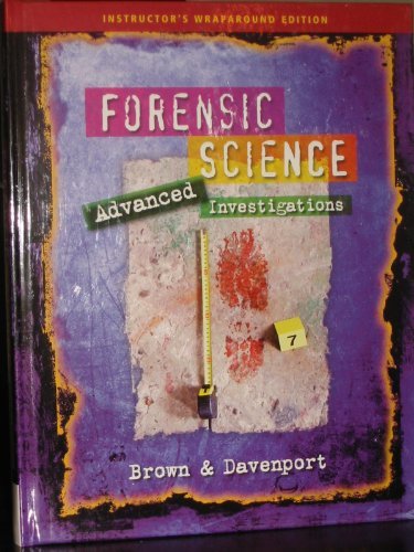 Forensic Science Advanced Investigations by Rhonda M. Brown | Goodreads