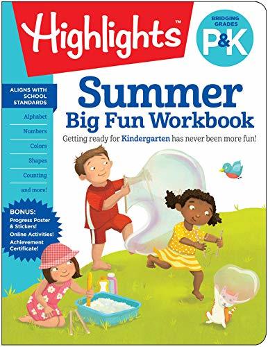 Summer Big Fun Workbook Bridging Grades P & K: Kindergarten Summer ...