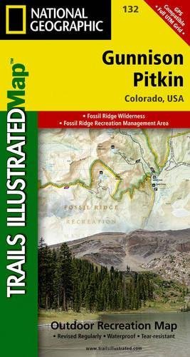 Gunnison, Pitkin Map by National Geographic Maps | Goodreads