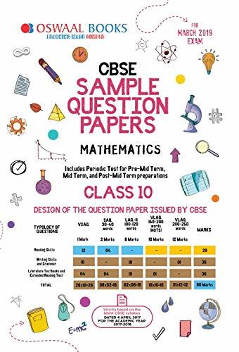 Oswaal CBSE Sample Question Paper Class 10 Mathematics by Panel of ...