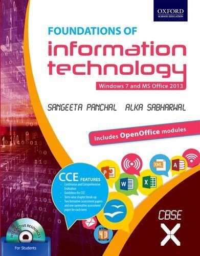 FOUNDATIONS OF INFORMATION TECHNOLOGY: WINDOWS 7 AND MS OFFICE 2013 ...
