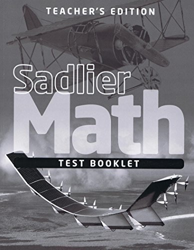 Sadlier Math, Grade 5, Test Booklet Teacher's Editiion by Sadlier ...