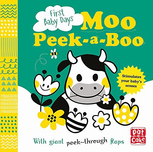 Moo Peek-a-Boo: A board book with giant peek-through flaps by Pat-a ...