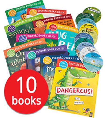 Little Tigers 10 Picture Book and CD Set With Music and Sound effects ...