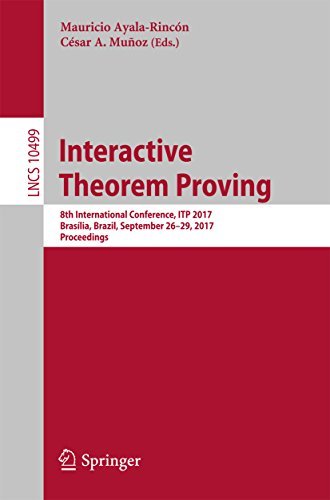 Interactive Theorem Proving: 8th International Conference, ITP 2017 ...