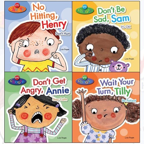 You Choose 4 Books Collection Set - No Hitting, Henry, Don't Get Angry ...