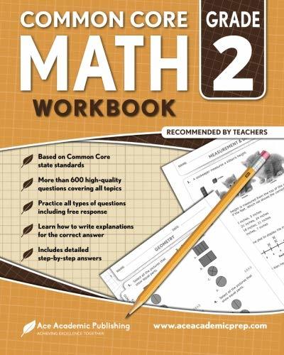 2nd grade Math Workbook: CommonCore Math Workbook by Ace Academic ...