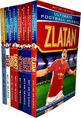 Ultimate Football Heroes Series 2 Collection 8 Books Set by Matt ...