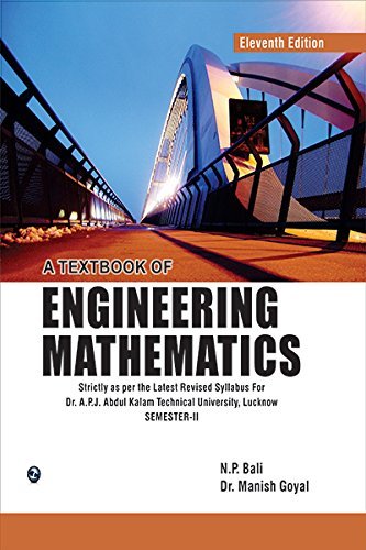 A Textbook Of Engineering Mathematics Sem-II by N. P. Balimanish Goyal ...