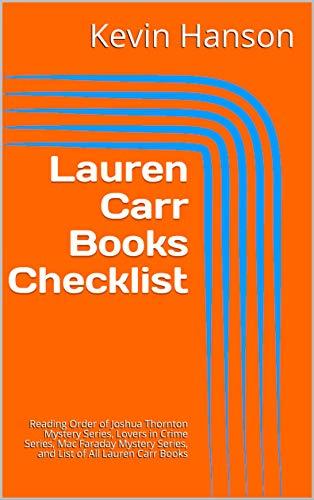 Lauren Carr Books Checklist: Reading Order of Joshua Thornton Mystery ...