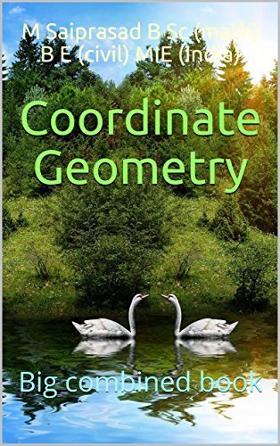 Coordinate Geometry: Big combined book by M. Saiprasad | Goodreads