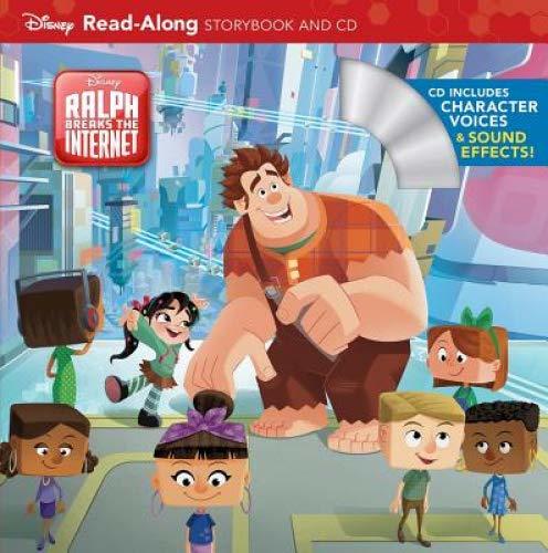 Ralph Breaks the Internet Read-Along Storybook and CD by Walt Disney ...