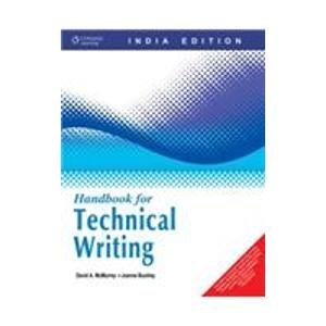 Handbook of Technical Writing by David A. McMurrey | Goodreads