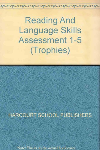 Reading And Language Skills Assessment 1-5 by Harcourt School ...