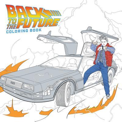 Delorean Coloring Pages