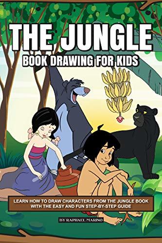 The Jungle Book Drawing for Kids: Learn How to Draw Characters from the ...