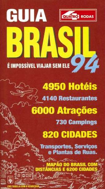 Guia Quatro Rodas Brasil 1994 by Editora Abril | Goodreads