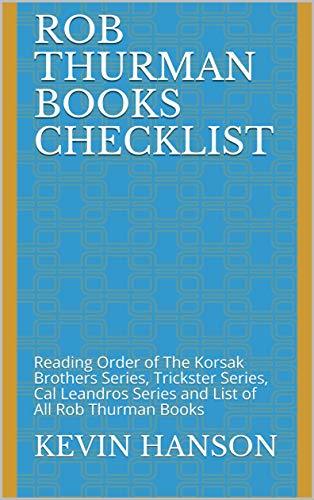 Rob Thurman Books Checklist: Reading Order of The Korsak Brothers ...