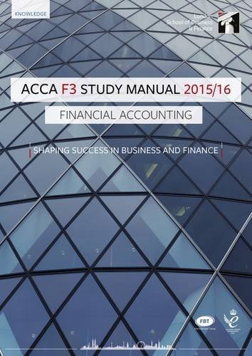 ACCA F3 Financial Accounting Study Manua by InterActive Worldwide Ltd ...