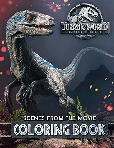 Jurassic World Fallen Kingdom Coloring Book: 30 High Quality ...